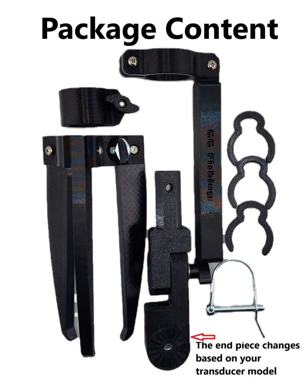 Ice Fishing Mount Kit - No Pole - Designed for Wooster Sherlock R054 p ...